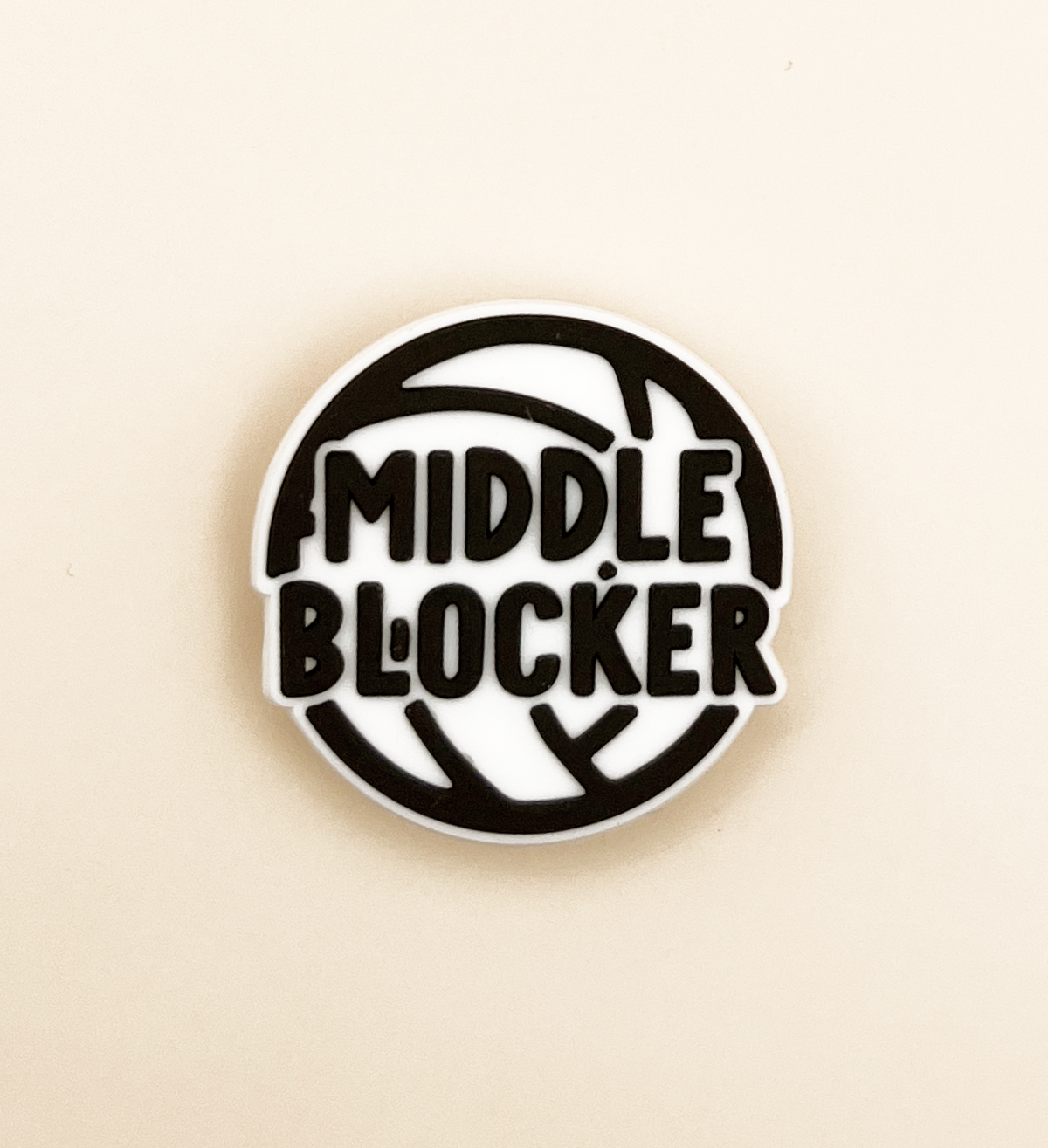 MIDDLE BLOCKER Volleyball Shoe Charm for Crocs | Volleyballa