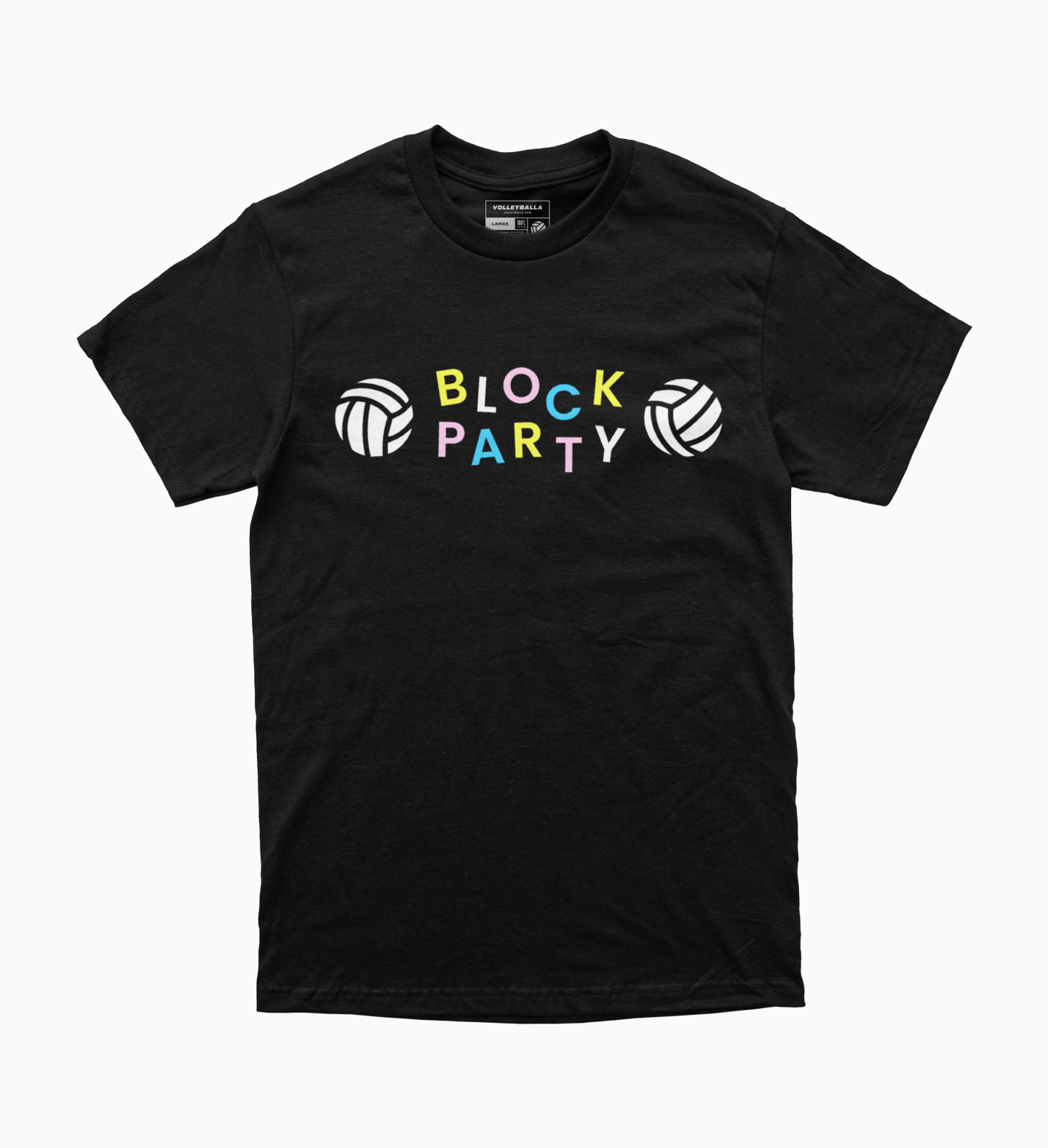 Block Party Volleyball T-Shirt | Volleyballa